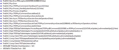 Delphi Tfdtable Edit Fails With Firebird 257 Not 253 Stack Overflow