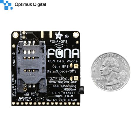 Adafruit Fona 808 Mini Modul Gsm Gps