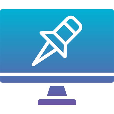 Pin Generic Flat Gradient Icon Pin Generic Flat Gradient Icon