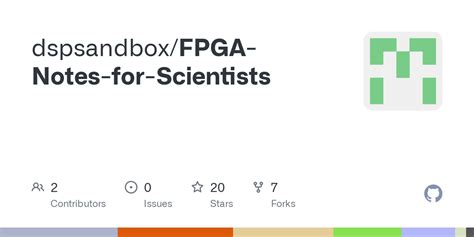 GitHub Dspsandbox FPGA Notes For Scientists