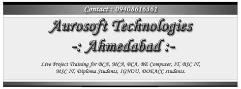 Aurosoft Technologies Visnagar