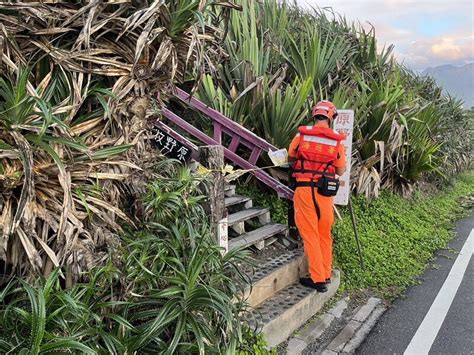 瑪娃颱風巨浪來襲 花蓮岸巡呼籲民眾勿觀浪 港灣新聞通訊社