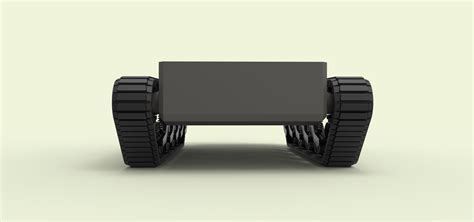 Rubber Track Chassis 3d Model 80 Unknown Obj Ige Free3d