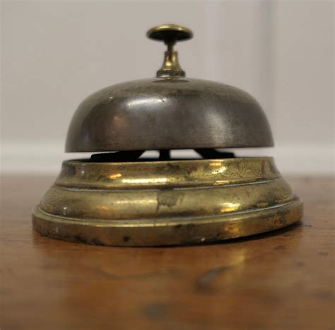 Brass Counter Top Courtesy Bell Reception Desk Bell Made In Solid