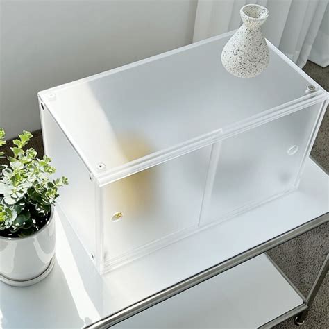 아크릴 다용도 멀티 수납 정리함 투명수납함 리빙박스 책상정리 주방정리 팬트리정리 아크리코