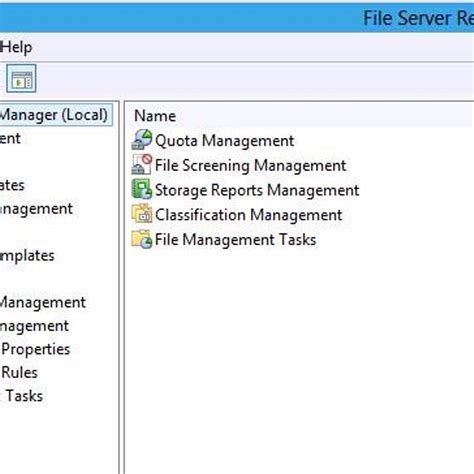File Server Resource Manager Alternatives And Similar Software