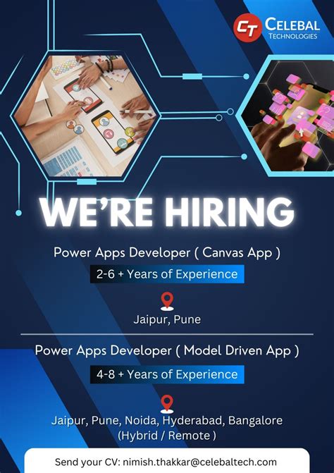 powerapps powerautomate dynamics365 powerplatform hiring softwaredeveloper nimish