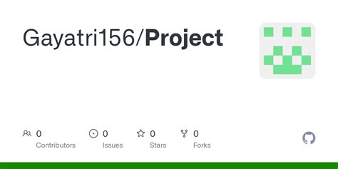 Github Gayatri156project