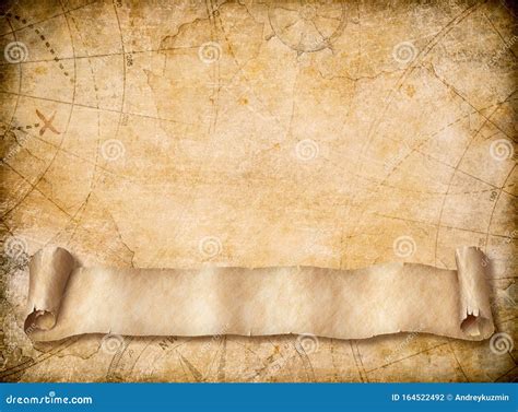 Scroll Of Old Paper For Background Old Books Inkwell And Pen Stock Photo CartoonDealer Com