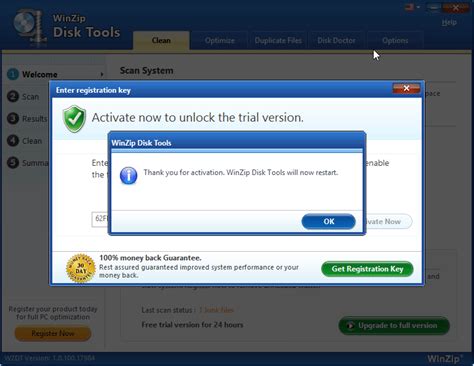 How Do I Activate Or Register Disk Tools