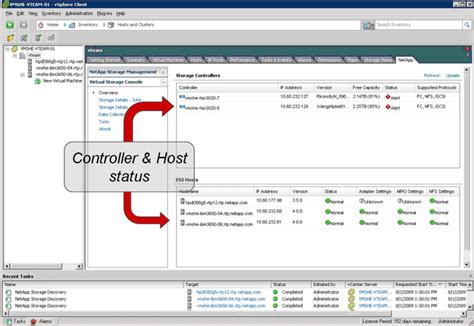 manage netapp storage from vcenter netapp community