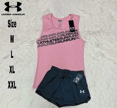 ชุดวิ่งผู้หญิง เสือกล้าม กางเกงวิ่งมีซับในขาสั้น Set Runing 01 Outfit By Sp Thaipick