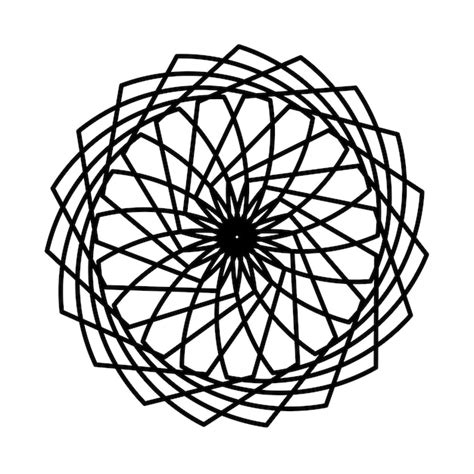 Premium Vector Circular Vector Pattern Design Eps