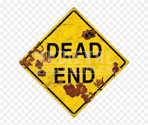 Dead End Sign Template Royalty Free Stock Svg Vector 3850022
