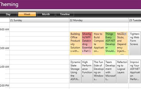 Seletedappt Background Color And Confirmdialog In Ui For Wpf Scheduleview Telerik Forums