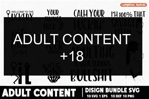 Adult Content Svg Bundle Karimoos