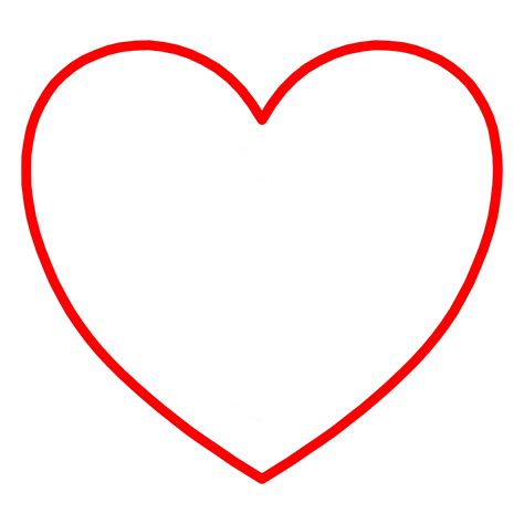 Heartbasicoutlinesymbolwhite Free Image From