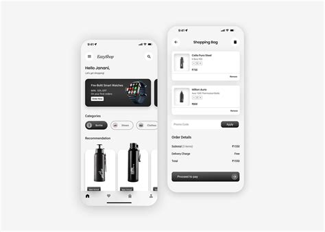 E Commerce App Ui Design Behance