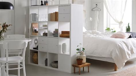 Turn IKEA KALLAX Shelves Into A Chic Room Divider With This Hack