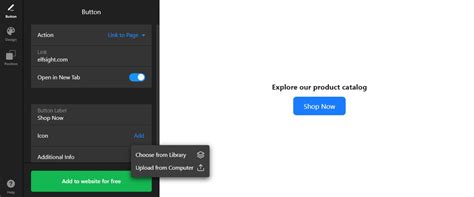 Add Html Button On Your Website Get A Website Button For Free