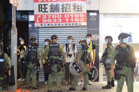 警方指油尖旺至少289人被捕 12岁少女违限聚令逃跑被制服 星岛日报