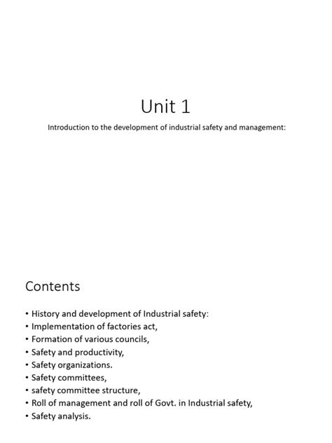 Unit 1 Sme Pdf Occupational Safety And Health Administration Occupational Safety And Health