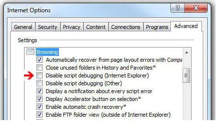 Script Error On Internet Explorer Techyv