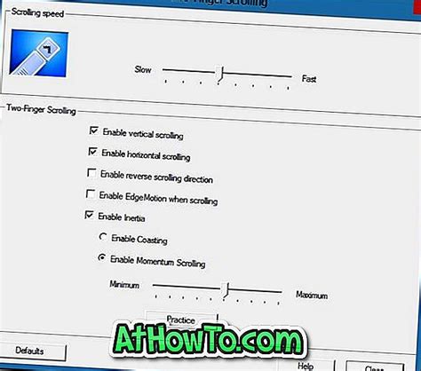 Comment Activer Le Défilement à Deux Doigts Dans Windows 10 8 1