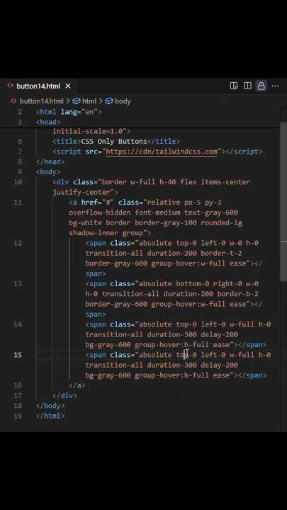 animated buttons without using css use only html part 14 html coding animatedbutton