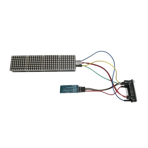 DIY ELECTRONICS BLUETOOTH SCROLLING TEXT LED MATRIX With ARDUINO And HC WIRELESS MODULE