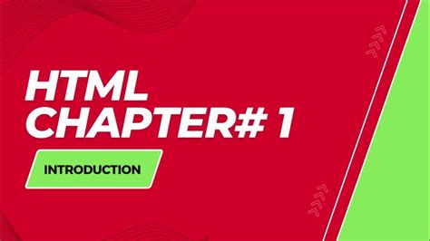 Html Chapter1 Structure Tutorials Youtube