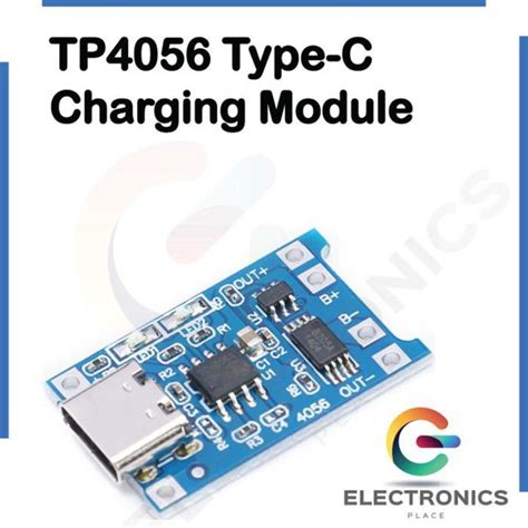 TP 4056 Charging Module 18650 Lithium Battery Charger Type C With Battery Protection BMS 3