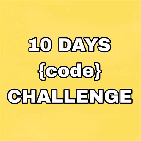 starting 10daysofcode challenge tomorrow suvakanta rout posted on the topic linkedin