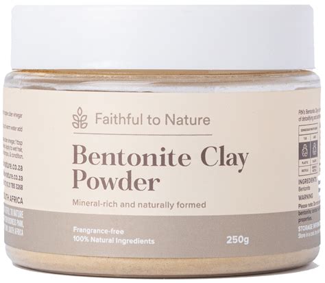 Buy Ftn Bentonite Clay Online Faithful To Nature