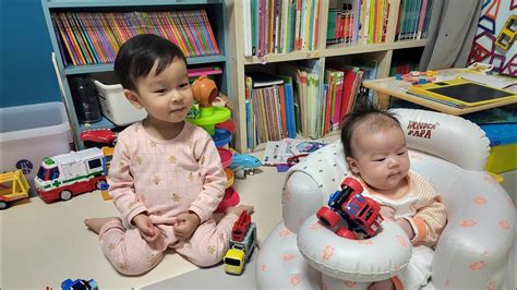 육아일상 형제육아 빈이와찬이🤩 엄마와함께😀 귀요미들 뽀유일지💟 Youtube