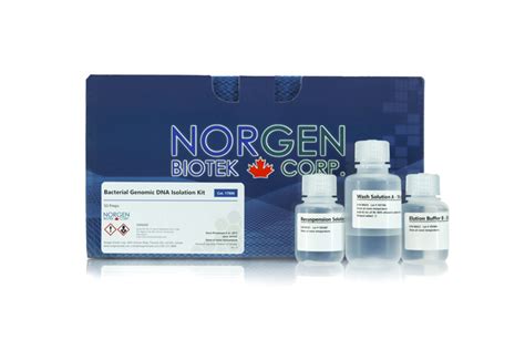 Milk Bacterial Dna Isolation Kit Norgen Biotek Corp