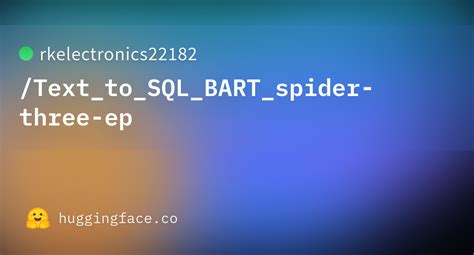 Rkelectronics22182texttosqlbartspider Three Ep At Main