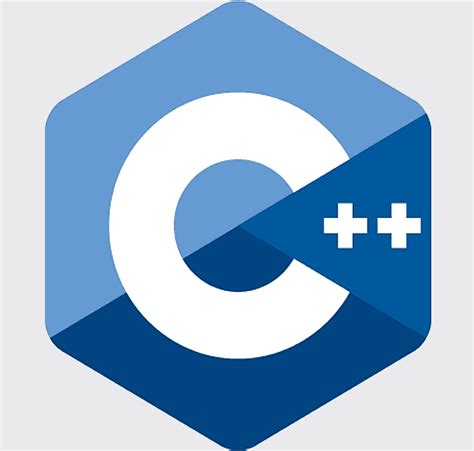 C Logo Programming Language Icon Computer Software Symbol Blue Hexagon Design Coding