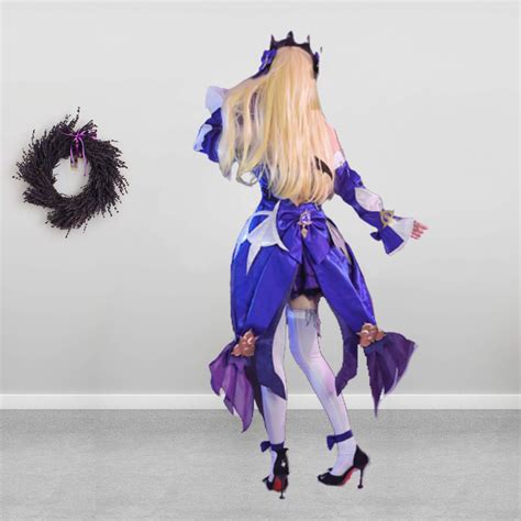 Genshin Impact Fischl Costume Cosplay Suit Etsy