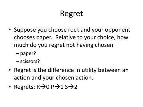 Ppt An Introduction To Counterfactual Regret Minimization Powerpoint