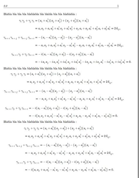 Alignment Problem In Math Mode Tex Latex Stack Exchange
