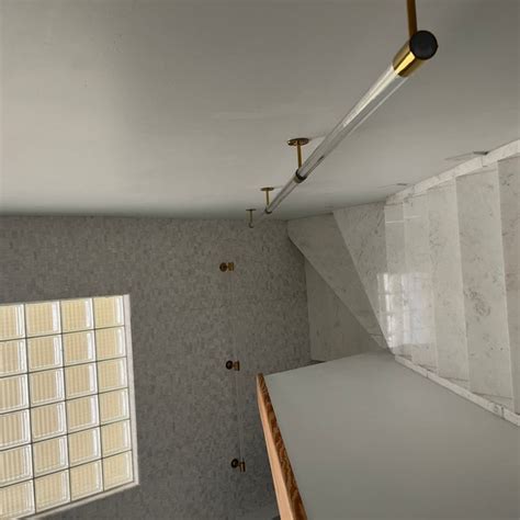 Lucite Handrail With Modern Look Hand Rail Acrylic Custom Made In The Uk With Cap Etsy