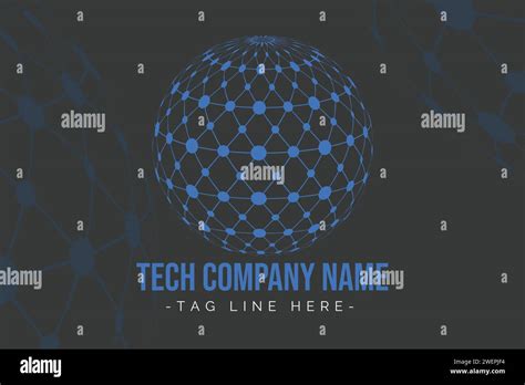 Tech Logo Mockup Stock Vector Image And Art Alamy Tech Logo Mockup Stock Vector Image And Art Alamy