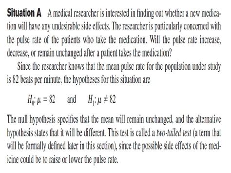 Chapter 8 Hypothesis Testing Section 8 1 Steps