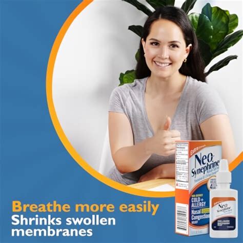 Neo Synephrine Cold And Sinus Extra Strength Nasal Decongestant Spray Pack Of 16 16 Pack Kroger