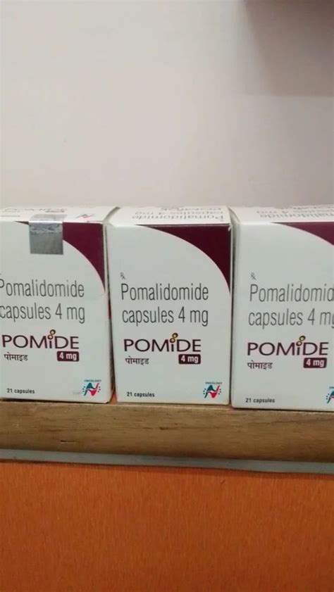 Pomide Pomalidomide 4mg Capsule At ₹ 5500bottle Anti Cancer Tablets In New Delhi Id