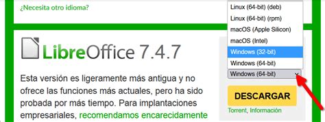 Cómo instalar LibreOffice Empresarial o la versión para entusiastas en la tecnología