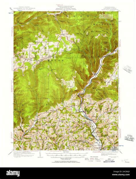 Trout Run Map Hi Res Stock Photography And Images Alamy