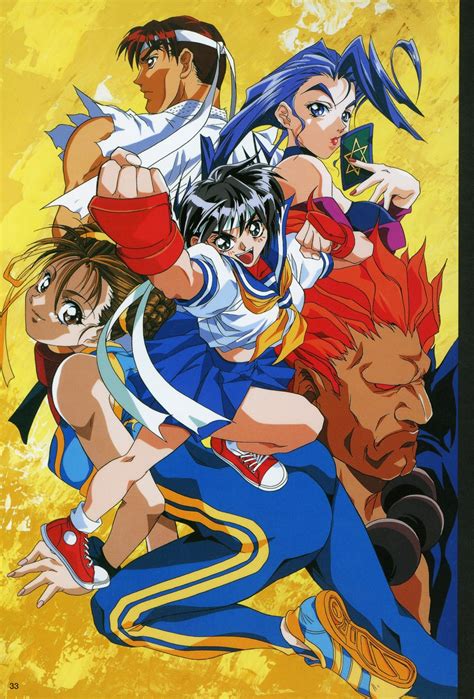Chun Li Ryu Kasugano Sakura Akuma And Rose Street Fighter And 1