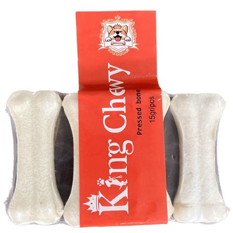 قیمت و خرید تشویقی سگ کینگ چوی مدل استخوان ژلاتینی کلسیم دار وزن 15 گرم